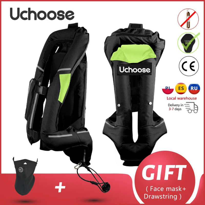 Motorcycle Air Bag Vest Motorcycle Protective Jacket Moto Air-bag Vest ...