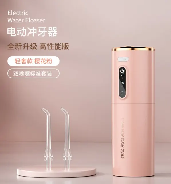 1 PCS Portable Water Floss USB Rechargeable Oral Irrigator 280ML ...