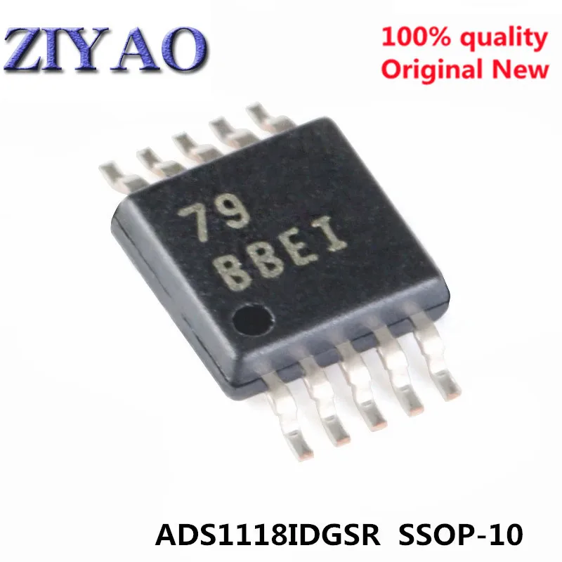 10PCS-ADS1118IDGSR-ADS1118-BBEI-ADS1015IDGSR-ADS1015-BRPI-ADS1113IDGSR ...