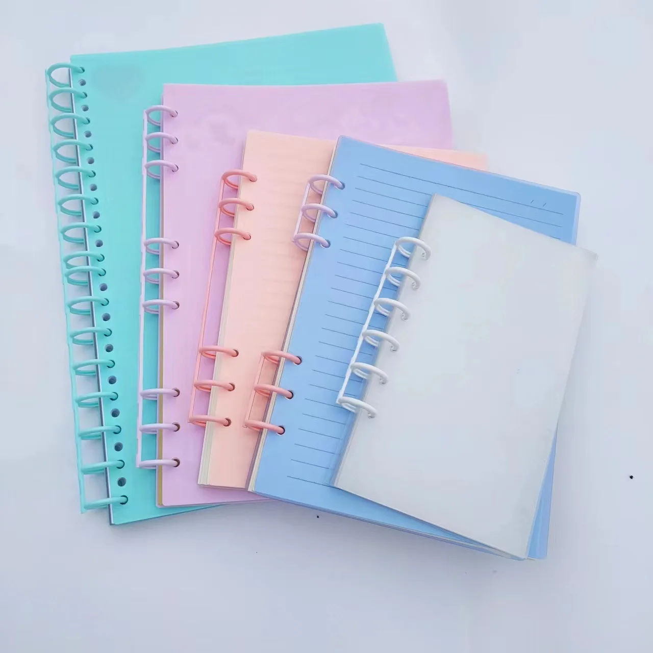10pcs 16mm B5 A5 3 Ring Binder Bookbinding Apron Quiet Book B5-9 ...