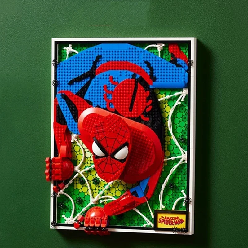 Marvel-s-Amazing-Spider-man-3d-Drawing-Building-Blocks-Art-Life-Series ...