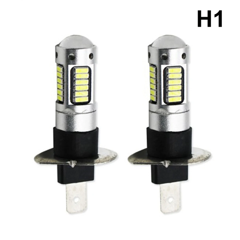 Car-LED-H1-Headlight-Bulbs-Kit-6000k-White-LED-Fog-Driving-Bulb ...