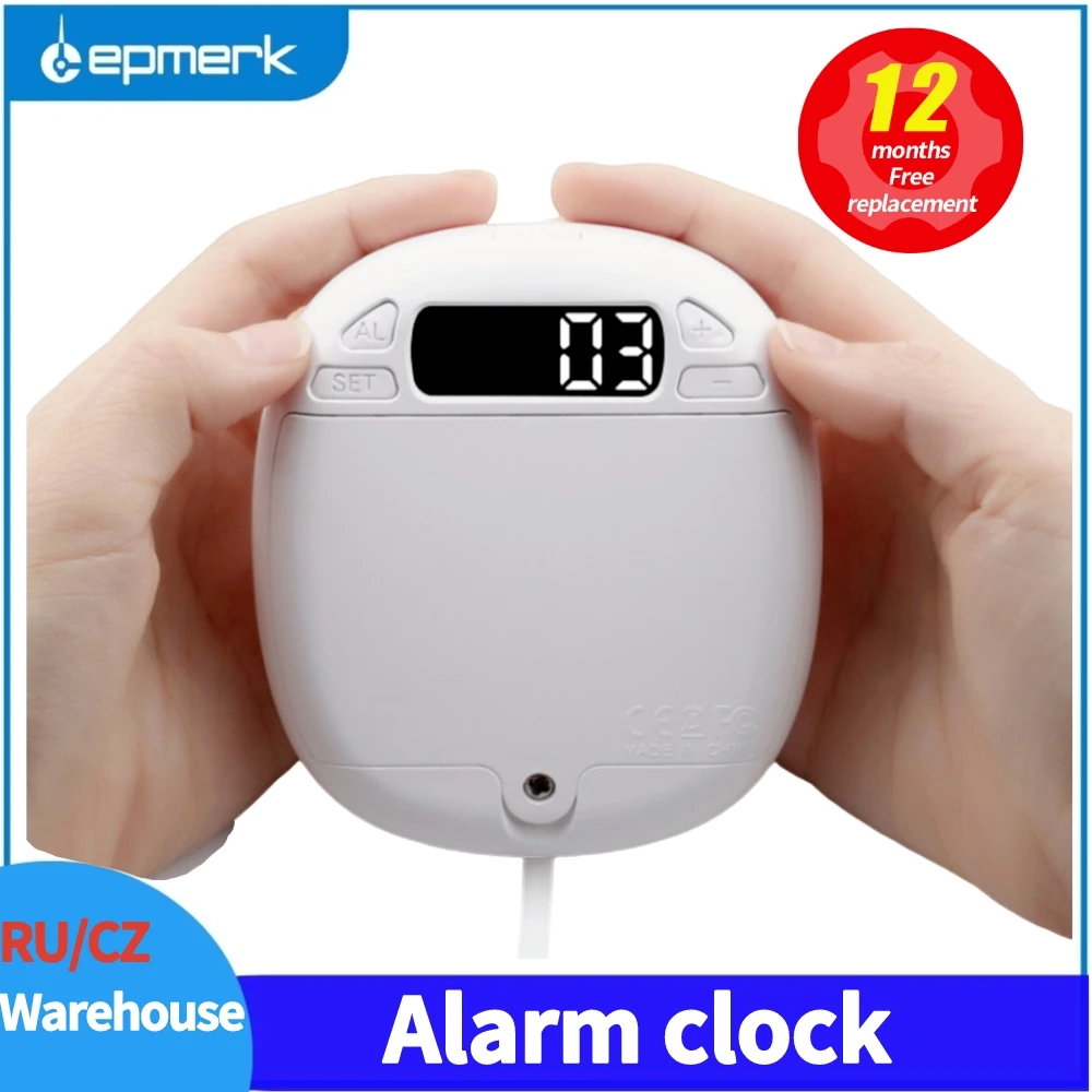 TS-BC670-Portable-Clocks-Led-Display-Pet-Pattern-Wake-Up-to-a-Vibrating ...