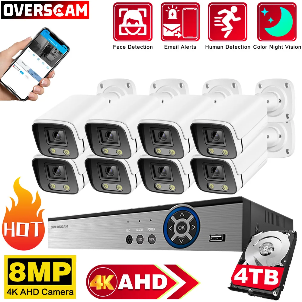 6-in-1-AHD-Camera-Kit-4K-8MP-5MP-Video-Recorder-Surveillance-AHD-DVR ...