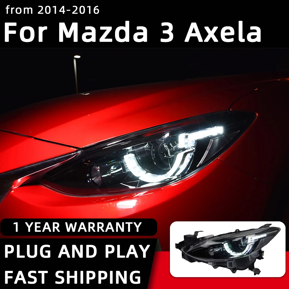 Headlight-For-Mazda-3-Axela-LED-Headlights-2014-2016-Head-Lamp-Car ...
