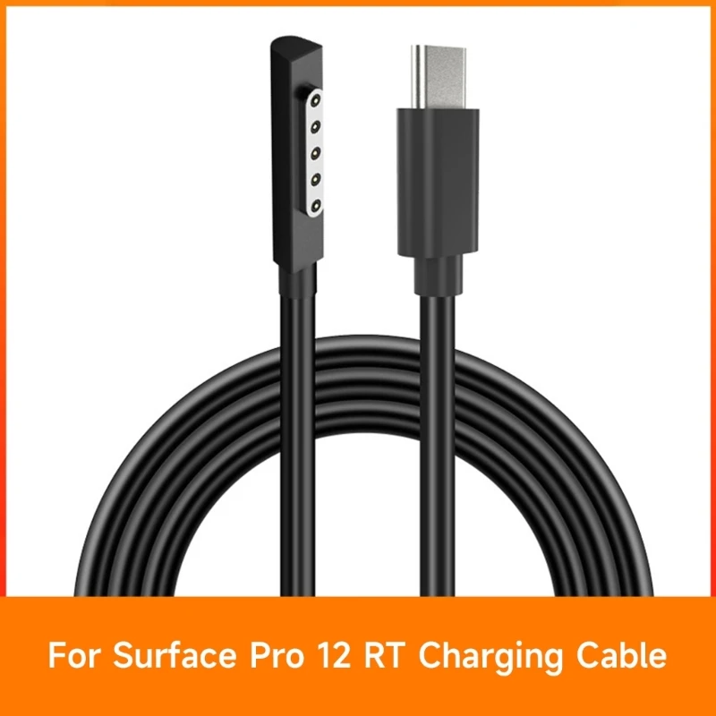 Surface-Connect-to-USB-C-Magnetic-Charging-Cable-for-Surface-Pro-1-2RT ...