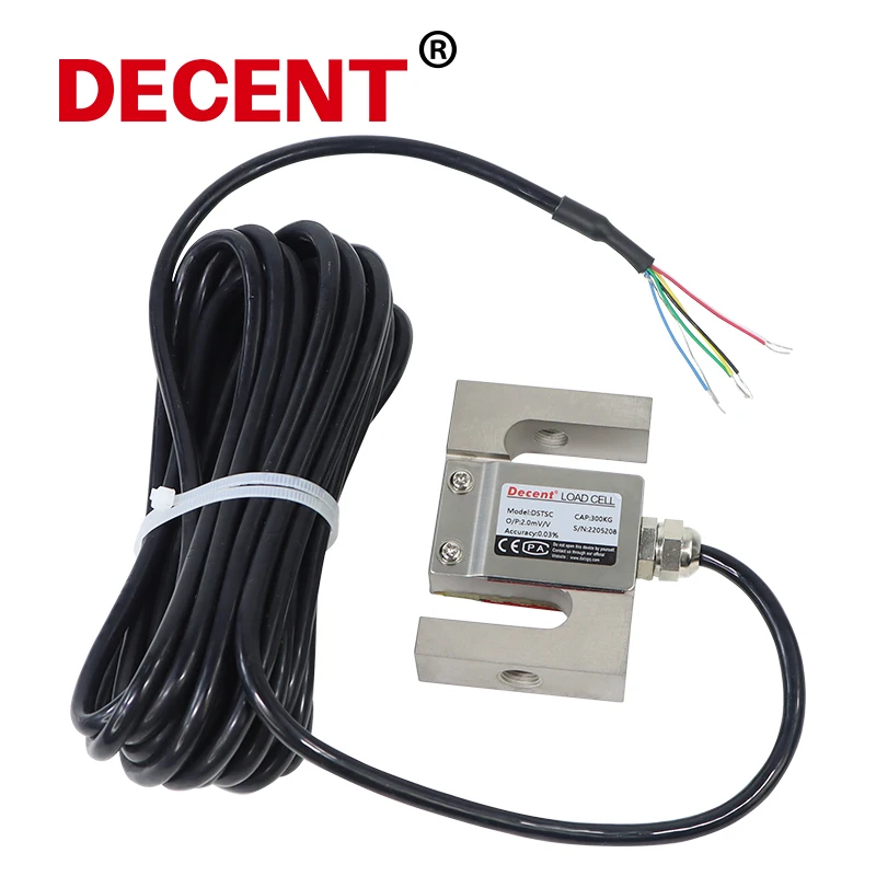 Pull Pressure Tension Sensor Compact Testing S Type Load Cell 50Kg ...