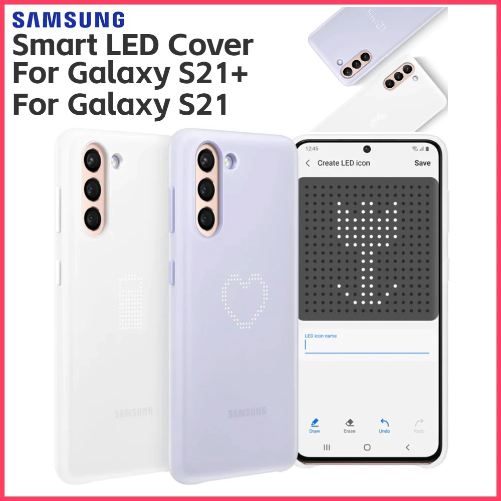 Original-SAMSUNG-Smart-LED-Cover-For-Samsung-Galaxy-S21-S21-Plus ...