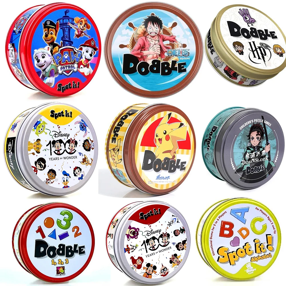 Double-Dobble-Cards-for-Kids-Spot-It-HP-Card-Game-Party-Board-Feriados ...