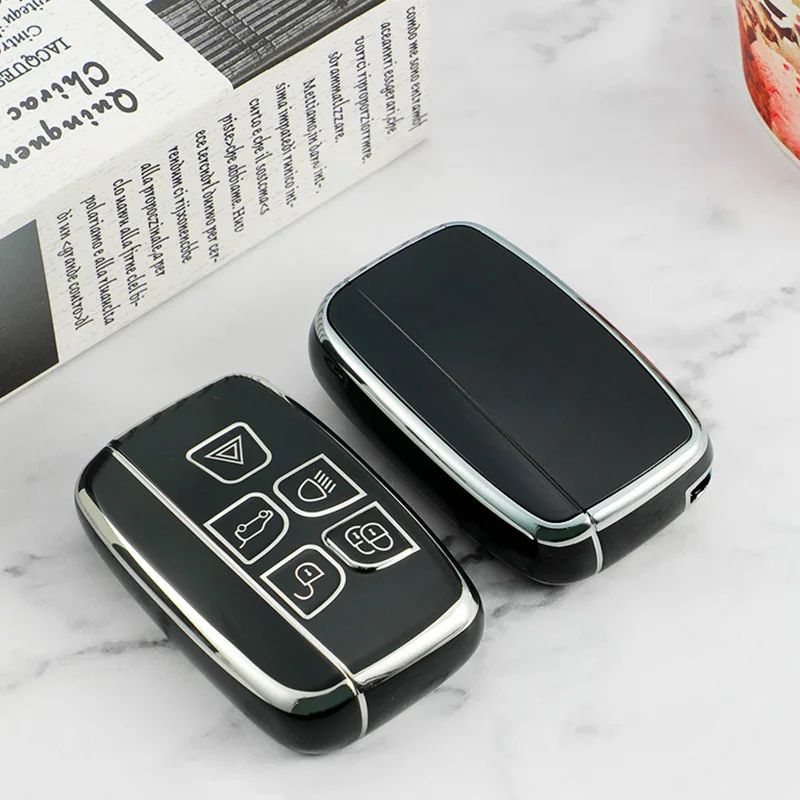 New Tpu Car Remote Key Case Cover Shell For Land Rover Range Rover ...