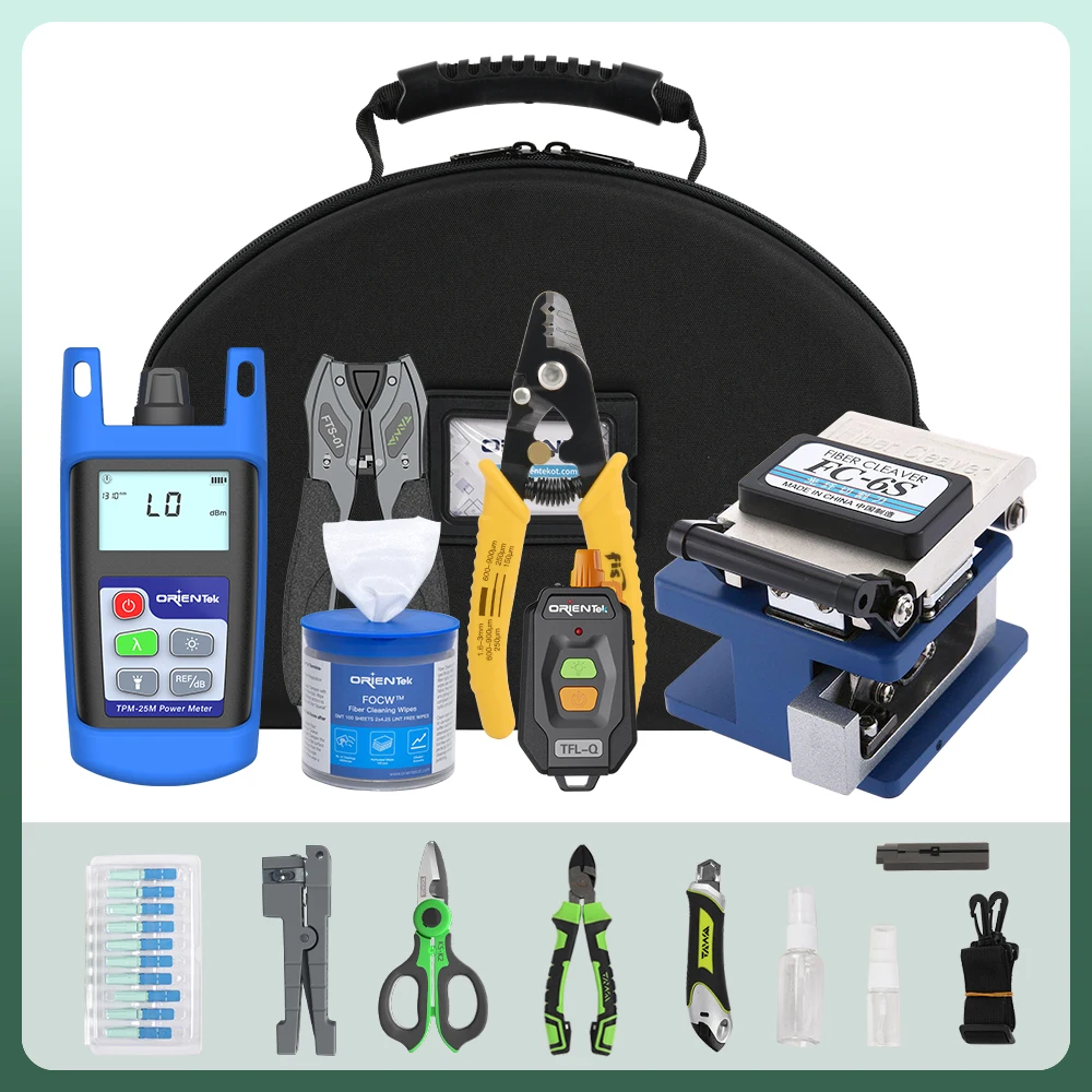 Orientek-FTTH-Tool-Kits-Fiber-Optical-Splicing-Tool-Clean-Kit-Optic ...