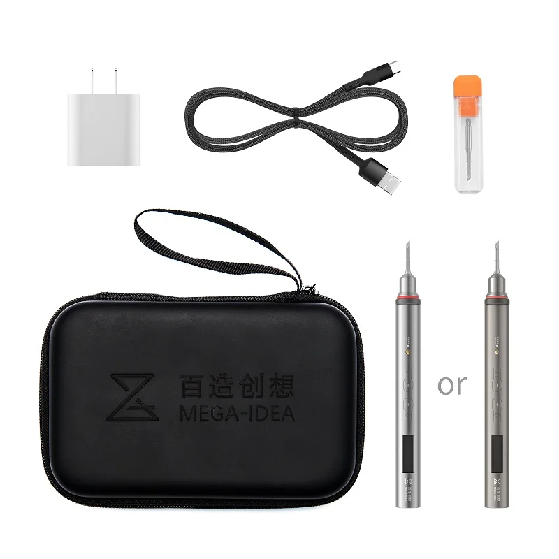 Qianli MEGA IDEA Nano USB Soldering Iron LED Display 100-450℃ Fast ...