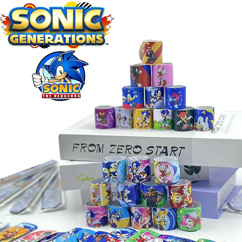 12PCS-24PCS-Sonic-The-Hedgehog-Bracelet-Game-Anime-Figure-Image ...
