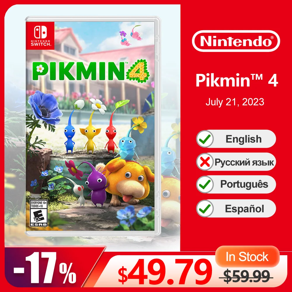 Pikmin-4-Nintendo-Switch-Game-Deals-100-Original-Physical-Game-Card ...