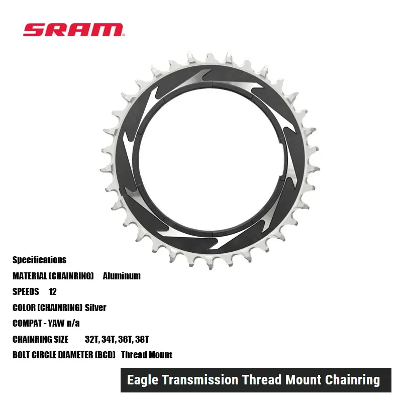 SRAM-XX-SL-Eagle-Transmiss-o-Thread-Mount-MTB-e-Road-Bicycle-Parts ...
