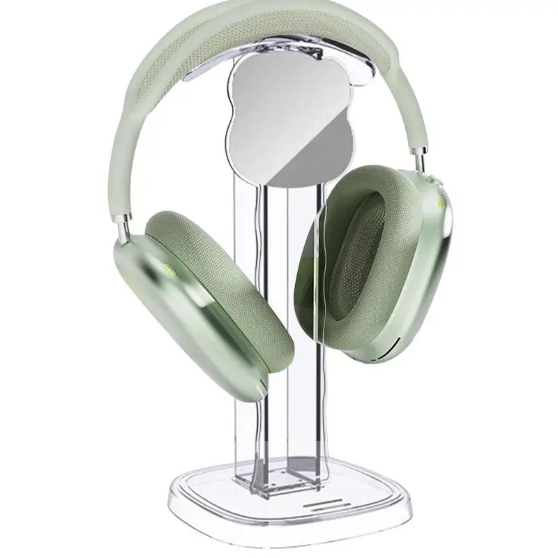 Curved-Headphone-Support-Stand-Game-Headset-Holder-Anti-Slip-Headrest ...