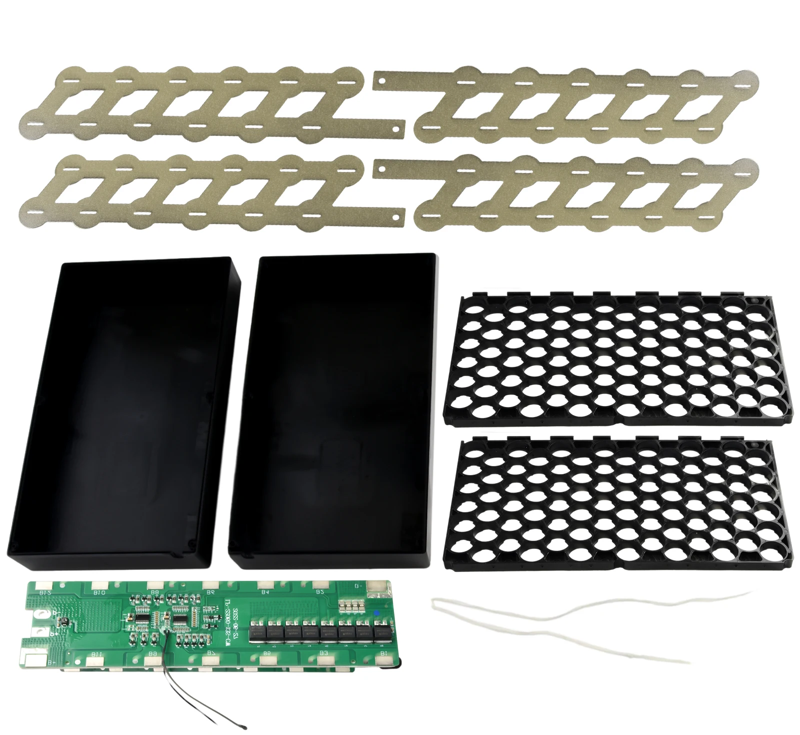 14S 48V 52V E-Bike Battery Box 14S 6P 18 650 Cell Housing Case Shell ...