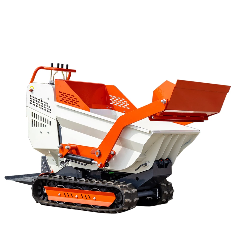 6-5HP-full-hydraulic-500kg-small-dumper-mini-crawler-track-dumper-with ...