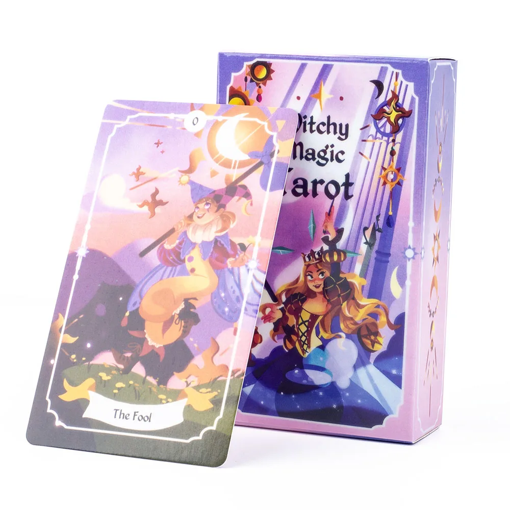 Witchy Magic Tarot Deck A 78-card Tarot Deck Magical and Charming ...