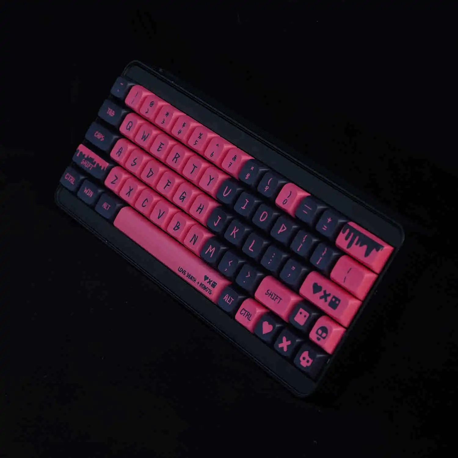 LOVE DEATH ROBOTS Theme XDA 130 Keys Keycap Set PBT Five-sided ...