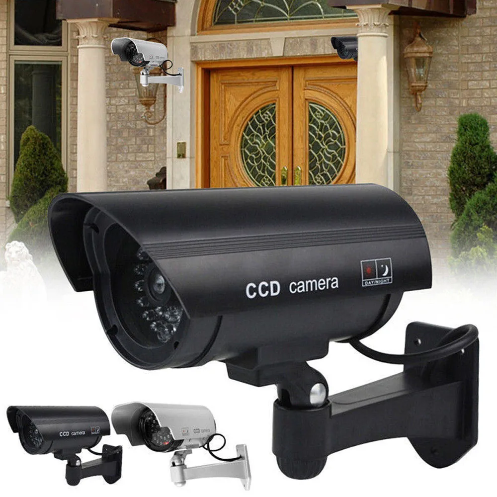 Security-Fake-Dummy-Camera-Home-Office-Imitation-CCTV-Security-Flashing ...