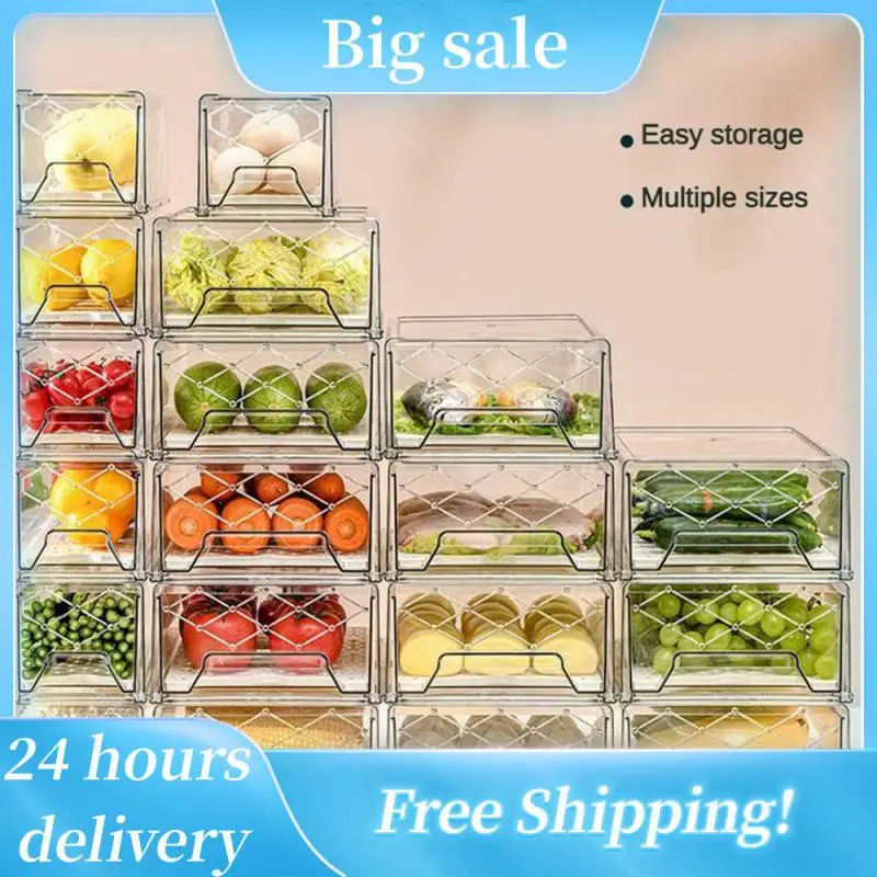 Refrigerator-Organizer-Storage-Box-Fridge-Organizers-Bins-Plastic ...