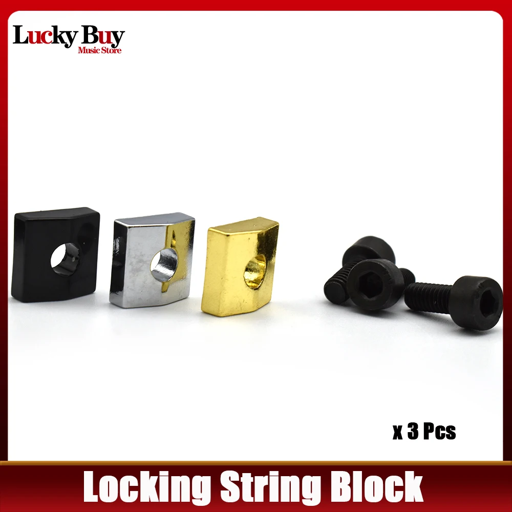 3pcs-Set-Electric-Guitar-Tremolo-Bridge-String-Locks-Nut-Block-Clamp ...