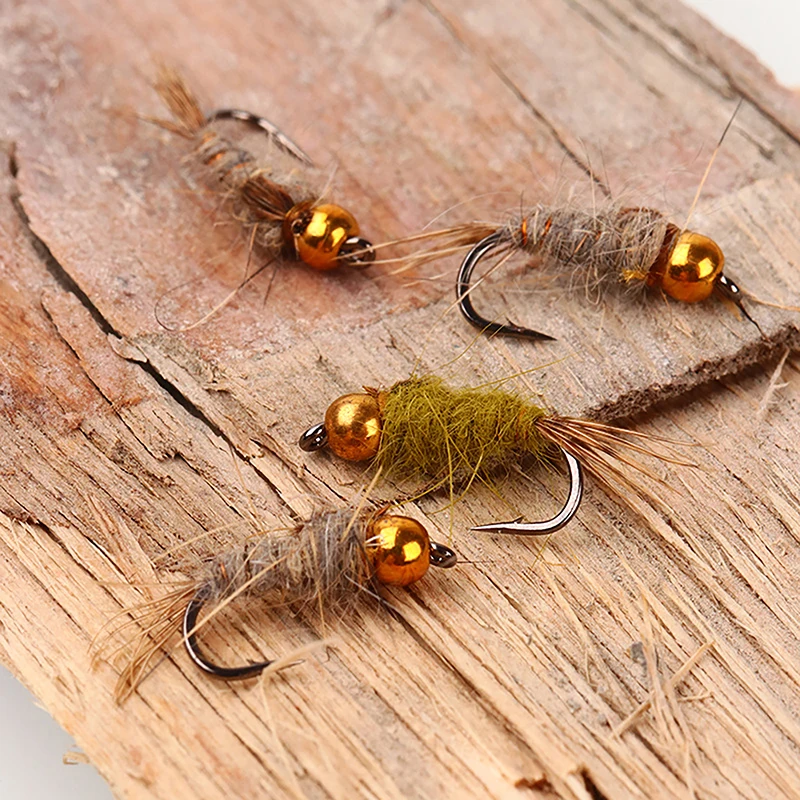 6pcs-Fly-Fishing-Lure-Realistic-Nymph-Scud-Fly-For-Trout-Fishing ...