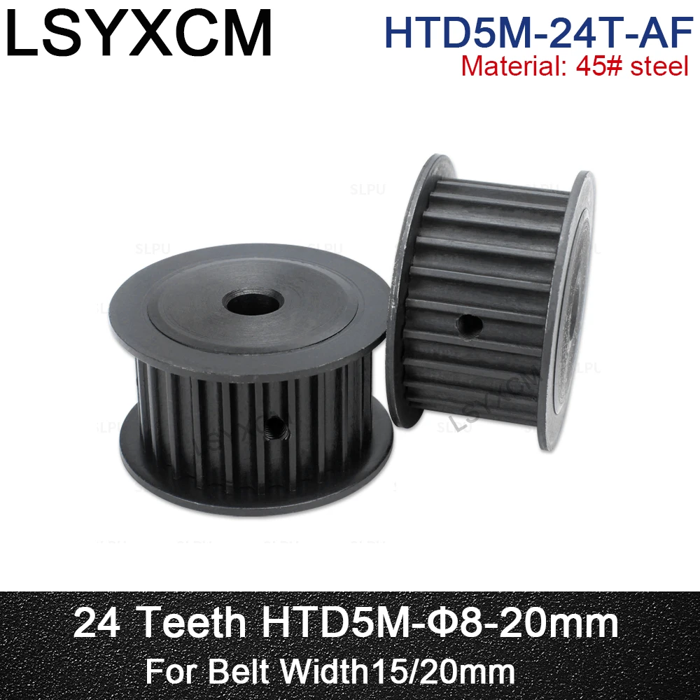 Steel Transmission Pulley | Pulleys Timing 15mm Htd5m | Htd5m Pulley ...