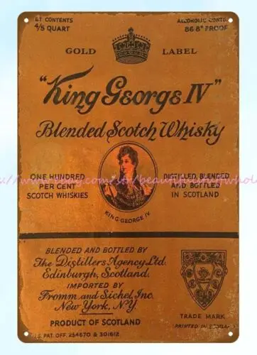 King George IV: A Historical Legacy in Decor and Whisky Culture