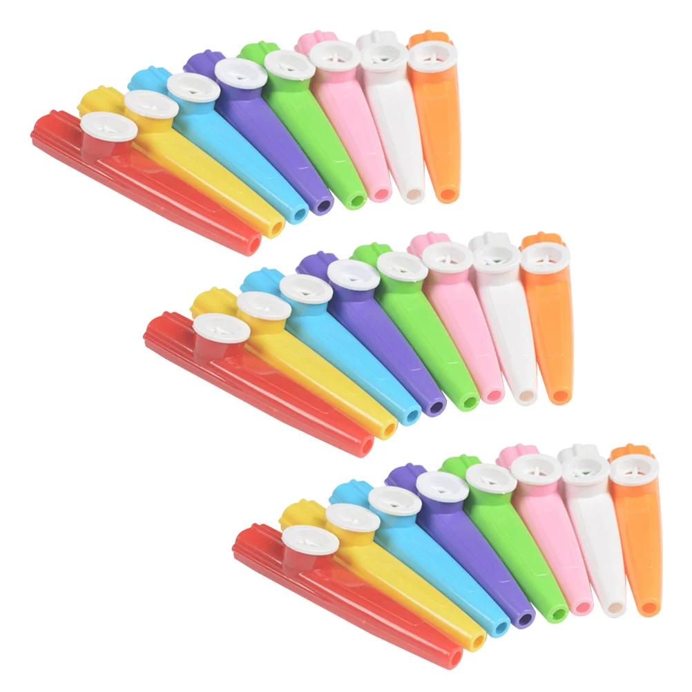 24pcs-Assorted-Colors-Plastic-Instrumentos-Musicales-Para-Adultos-Kids ...