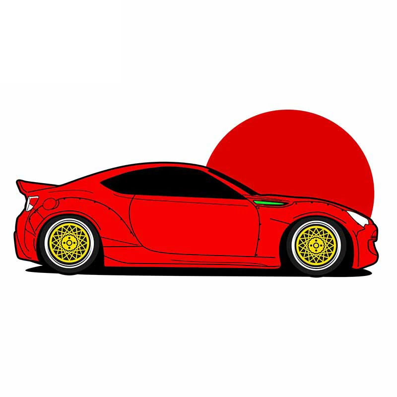 Z260-Car-Sticker-True-Japan-Bushido-Waterproof-Vinyl-Decal-Car ...