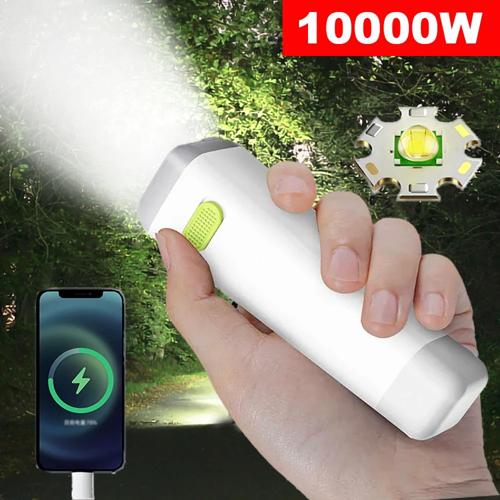 Portable-Mini-Torch-Light-USB-Power-Bank-2-In-1-Waterproof-Ultra-Bright ...