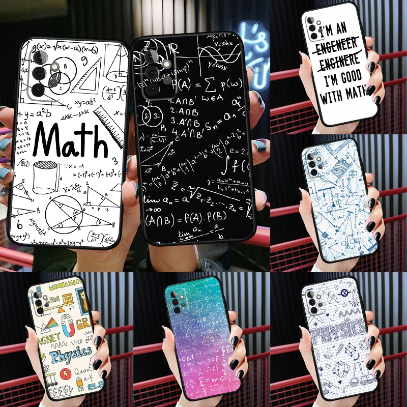 Physics Math Formula Equation Case For Samsung Galaxy A54 A34 A24 A14 ...