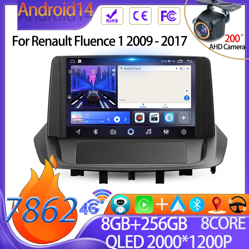 Android-Radio-Android-14-per-Renault-Fluence-1-2009-2017-lettore ...