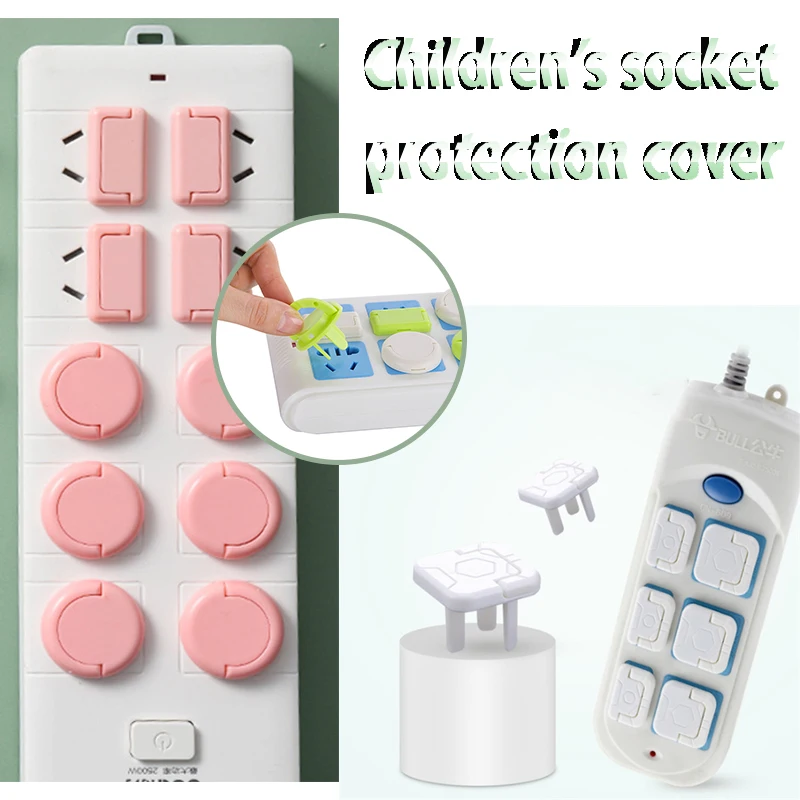 20 Pcs Socket Protection Cover Children's Anti-electricity Jack Plug ...