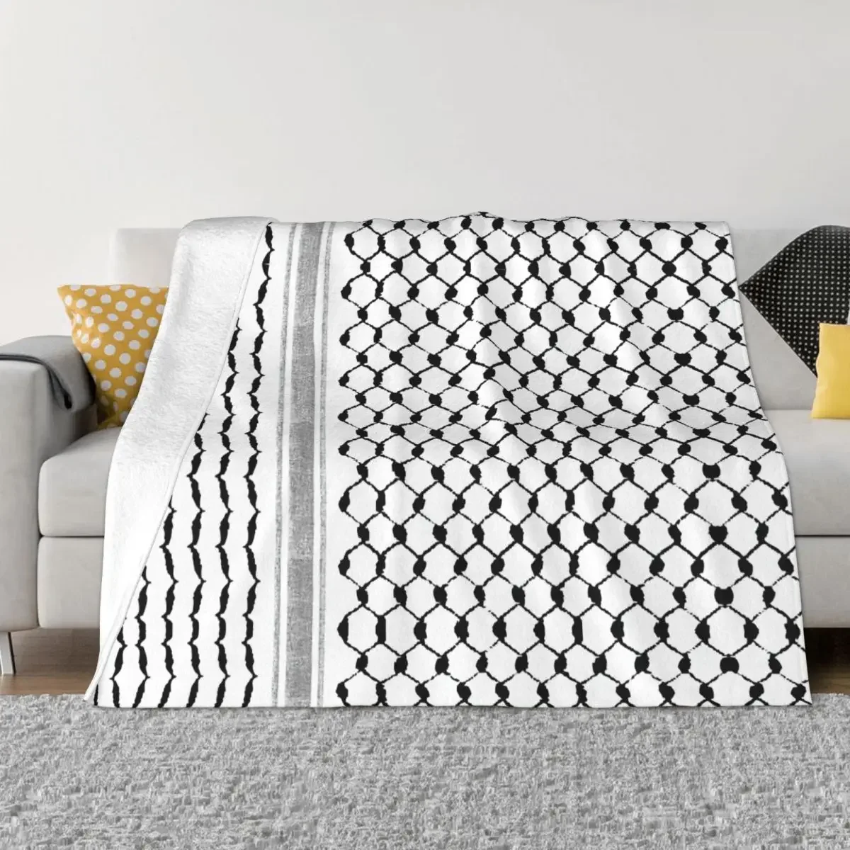 Palestinian-Hatta-Kufiya-Folk-Pattern-Blankets-Coral-Fleece-Plush ...