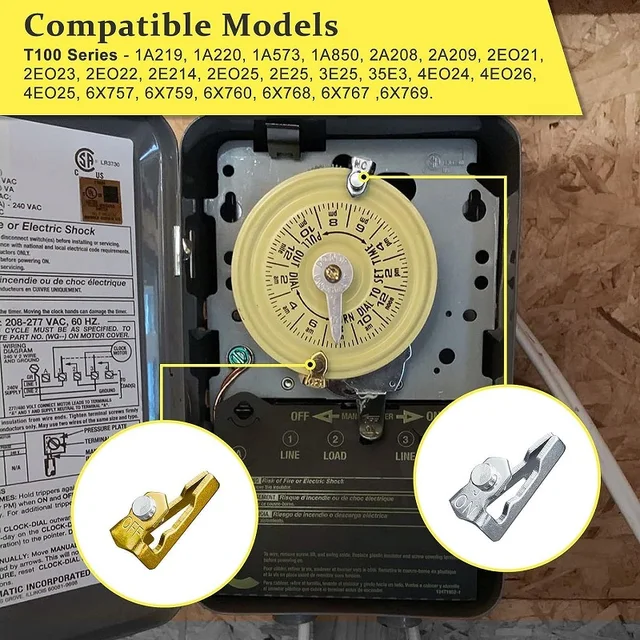 ON OFF Timer Trippers Pack 5-Pack Time Switch Trippers 156T1978A ...