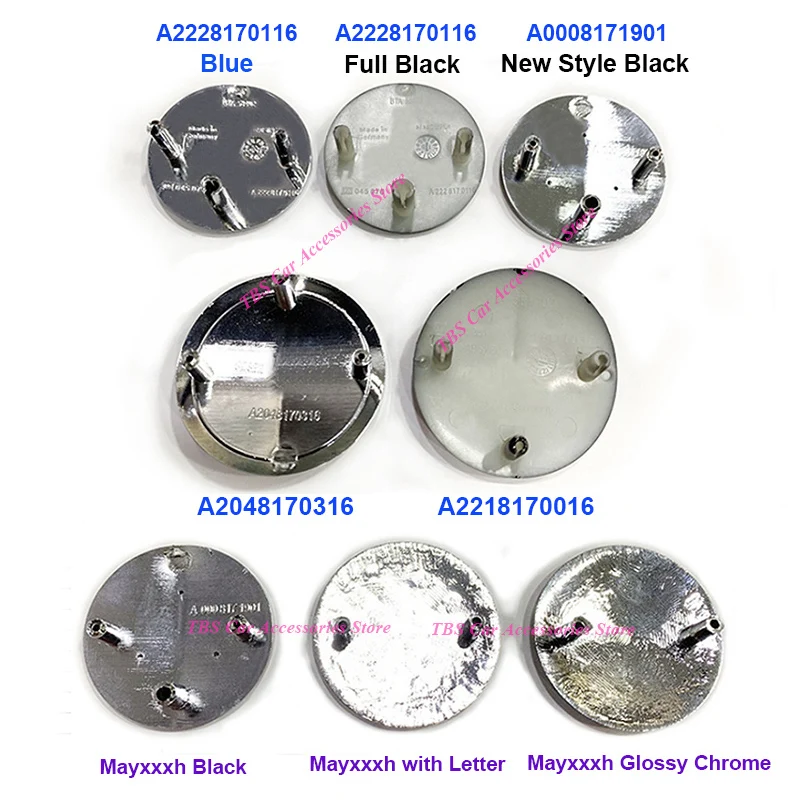 Emblème de capot de calandre avant, insigne pour Mercedes Maybach ...