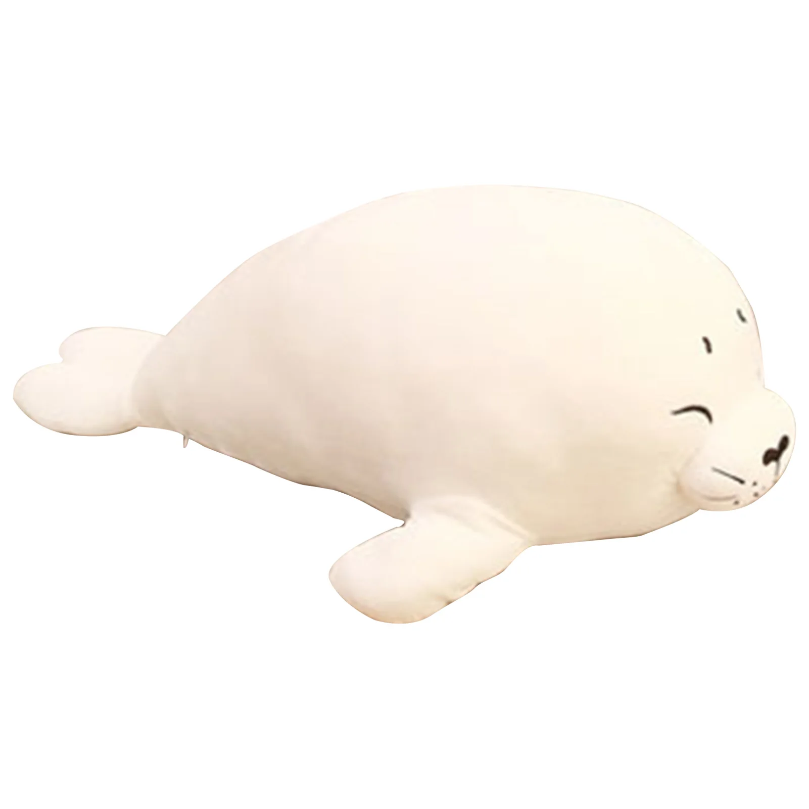 Cute Seal Plush Toy Stuffed Animal Hugging Pillow Chubby Seal Plushie ...