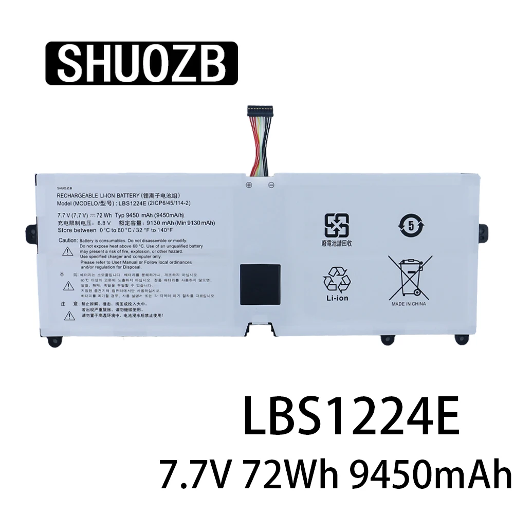 New LBS1224E Laptop Battery For LG Gram 2018 13Z980 13Z970 14Z980 ...