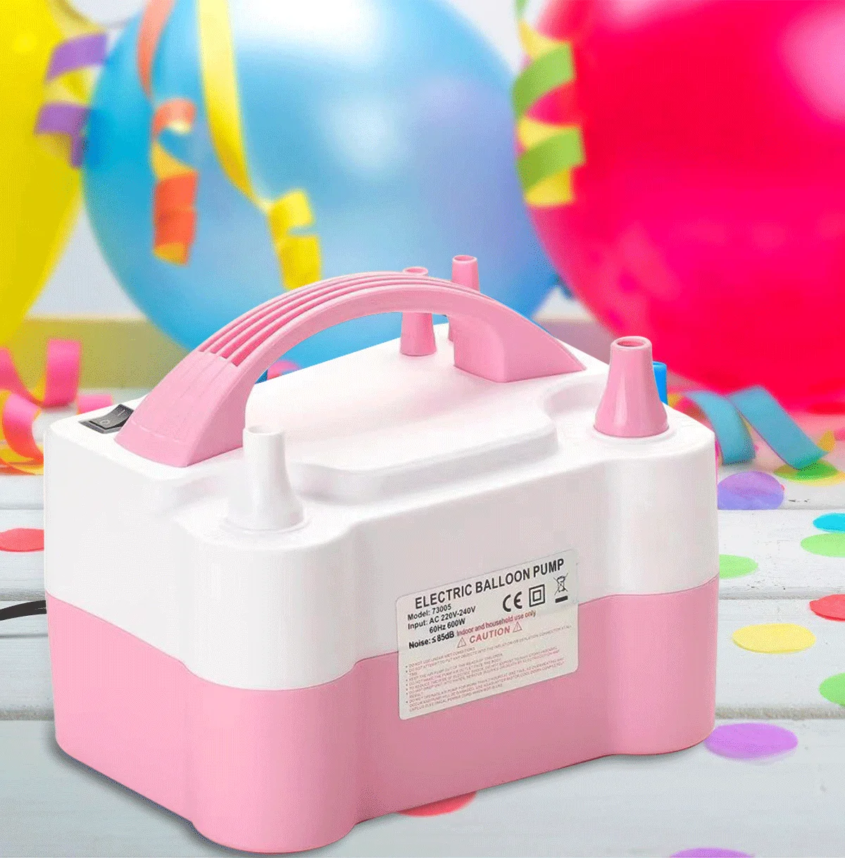 High pressure double hole AC inflatable electric balloon pump European ...