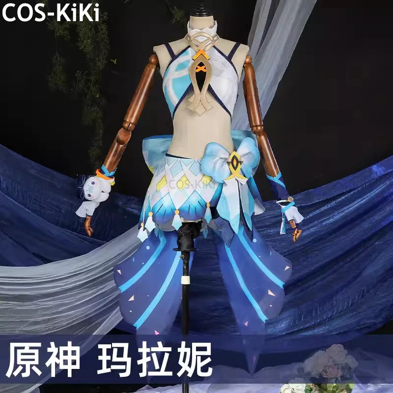 COS-KiKi-traje-de-juego-de-impacto-Genshin-Mualani-para-mujer-uniforme-Sexy-encantador-disfraz ...