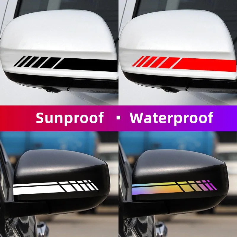 Car-Stickers-Reflective-Flim-Stripes-Creative-Decals-Decoration-For ...