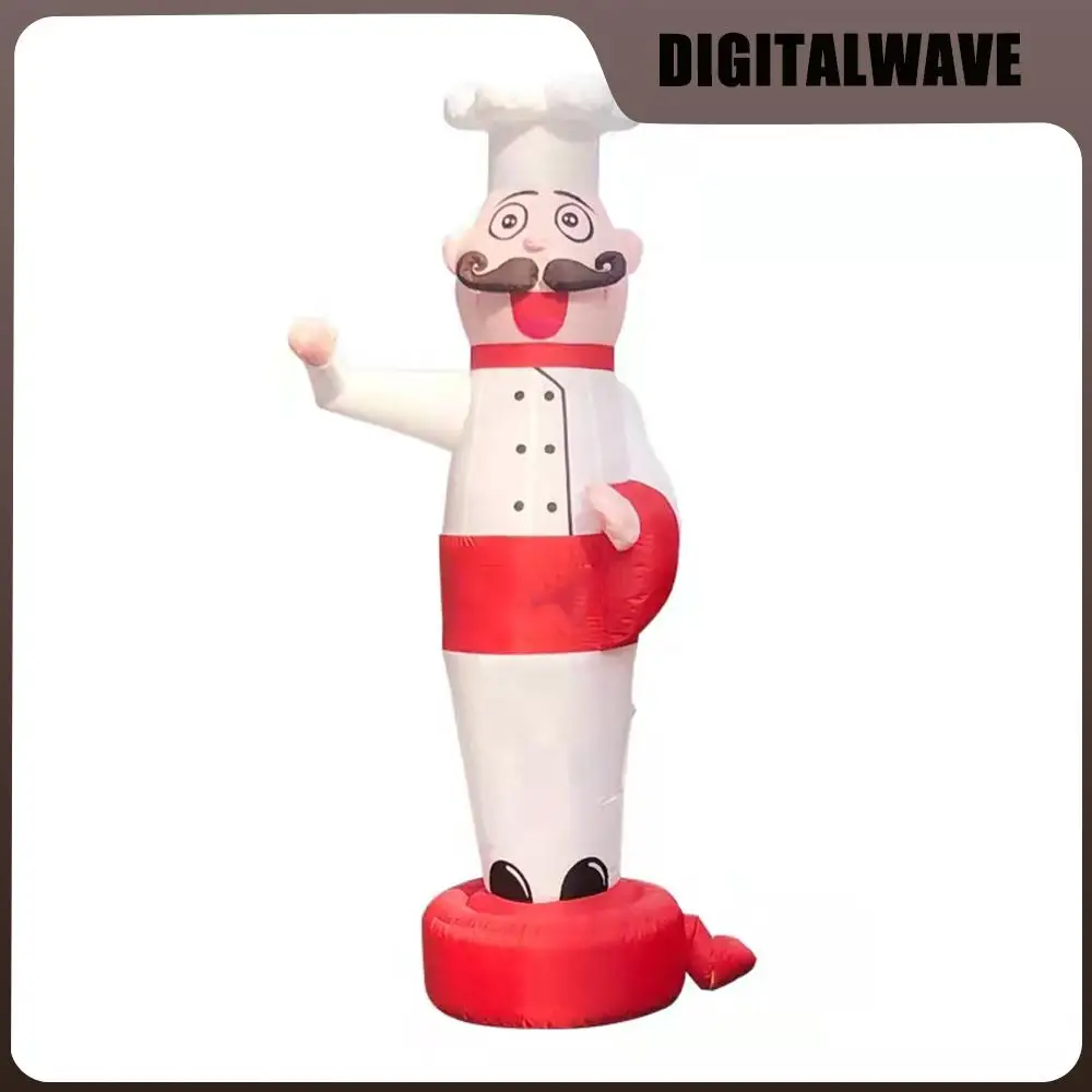 Air Dance Star Advertising Inflatable Chef Sky Dancer Lights Dancing ...