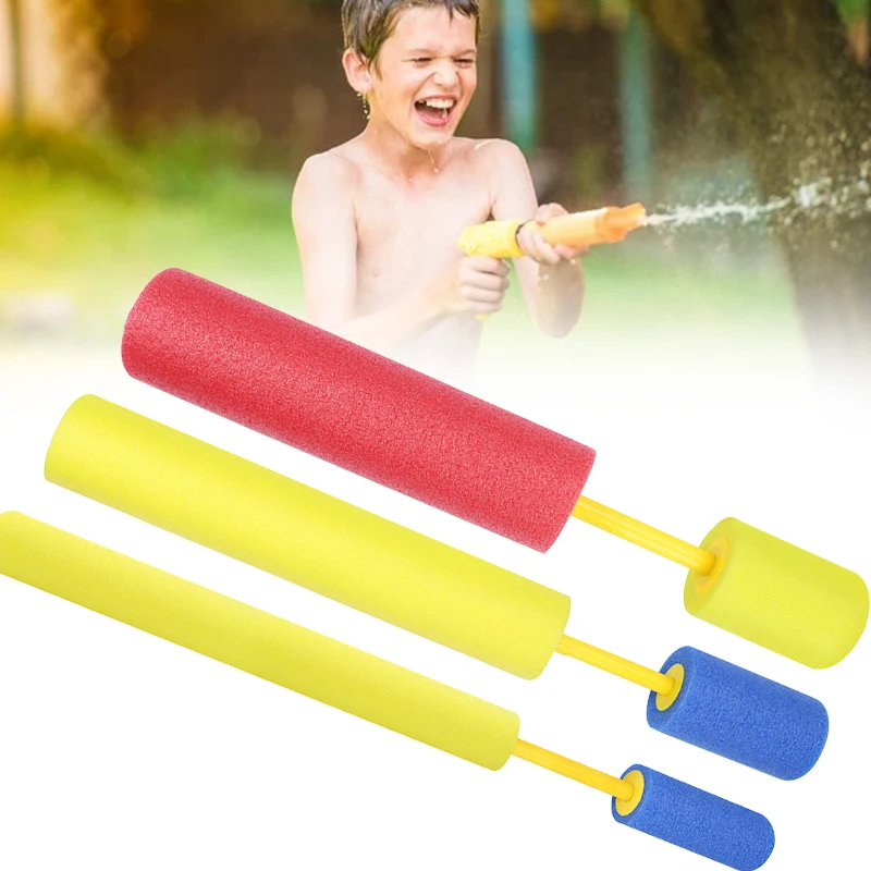 Water Gun Kids Summer EVA Foam Squirt Beach Toys Sponge Squirt Gun for ...