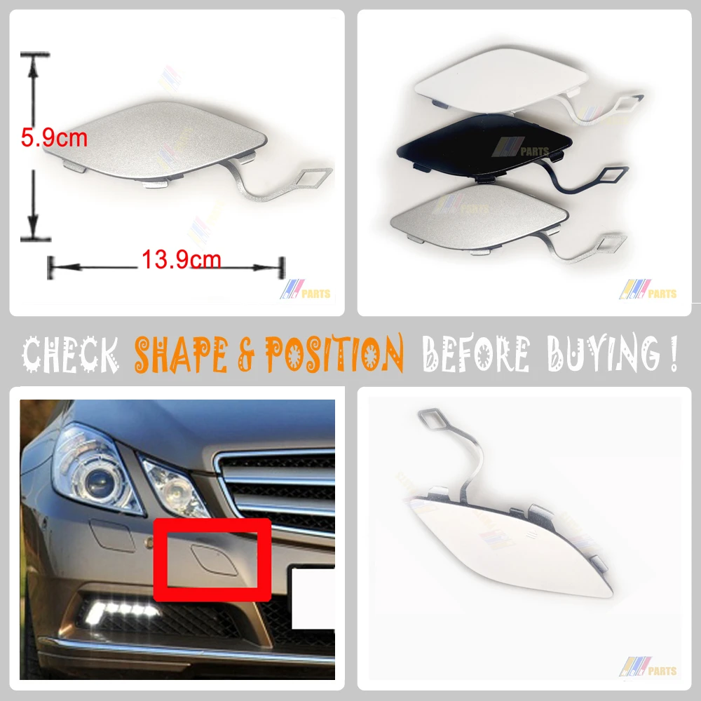 2078850123 09 13 메르세데스 E 클래스 W207 Cabriolet A207 쿠페 C207 전면 견인 커버|범퍼 ...