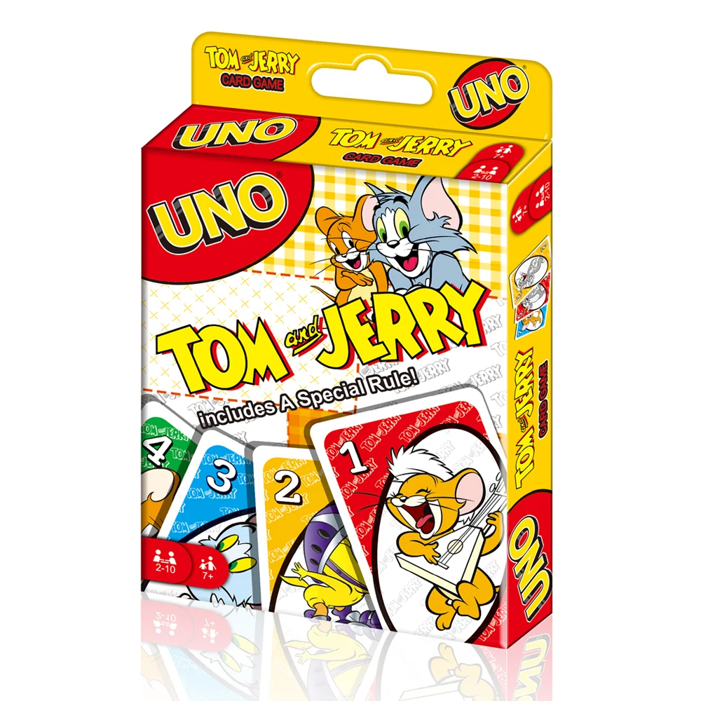 UNO-NO-MERCY-Matching-Card-Game-tom-and-jerry-Dragon-Ball-Z-Multiplayer ...