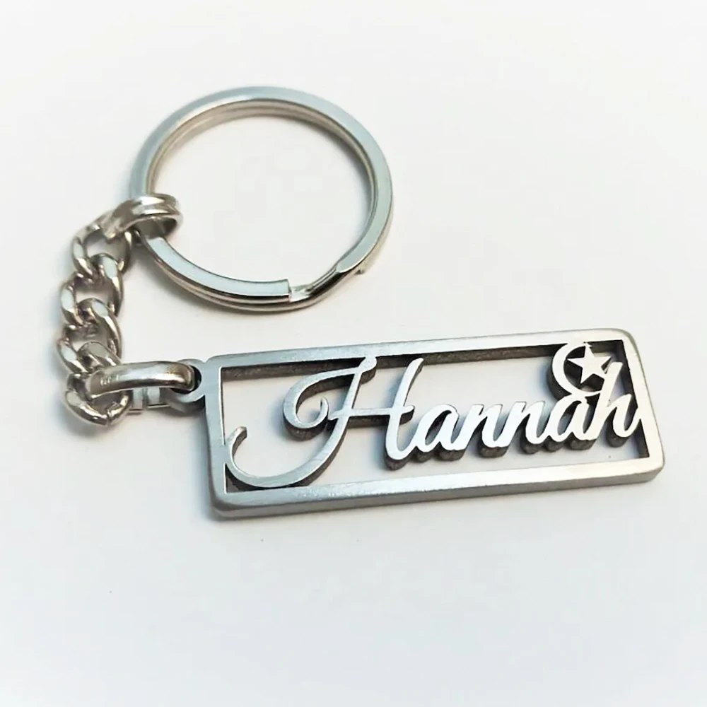 A-o-inoxid-vel-nome-personalizado-Keychain-Vintage-personalizado ...