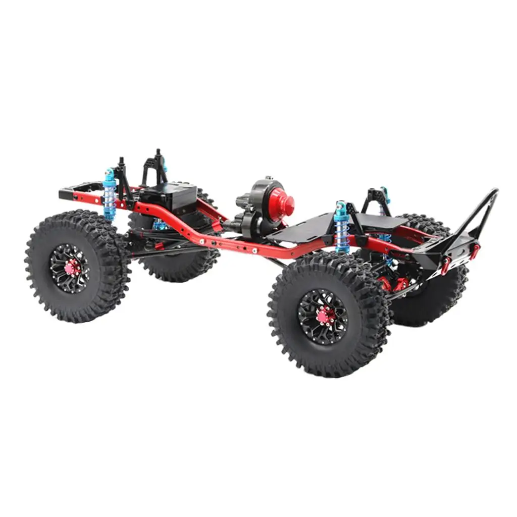 313mm Wheelbase Assembled Frame Chassis for 1/10 RC Crawler Car SCX10 ...